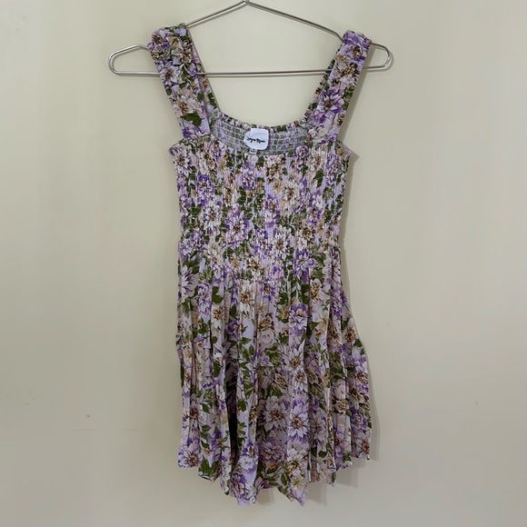 Isabellas Cabinet | Dresses | Isabellas Cabinet Purple Floral Dress ...
